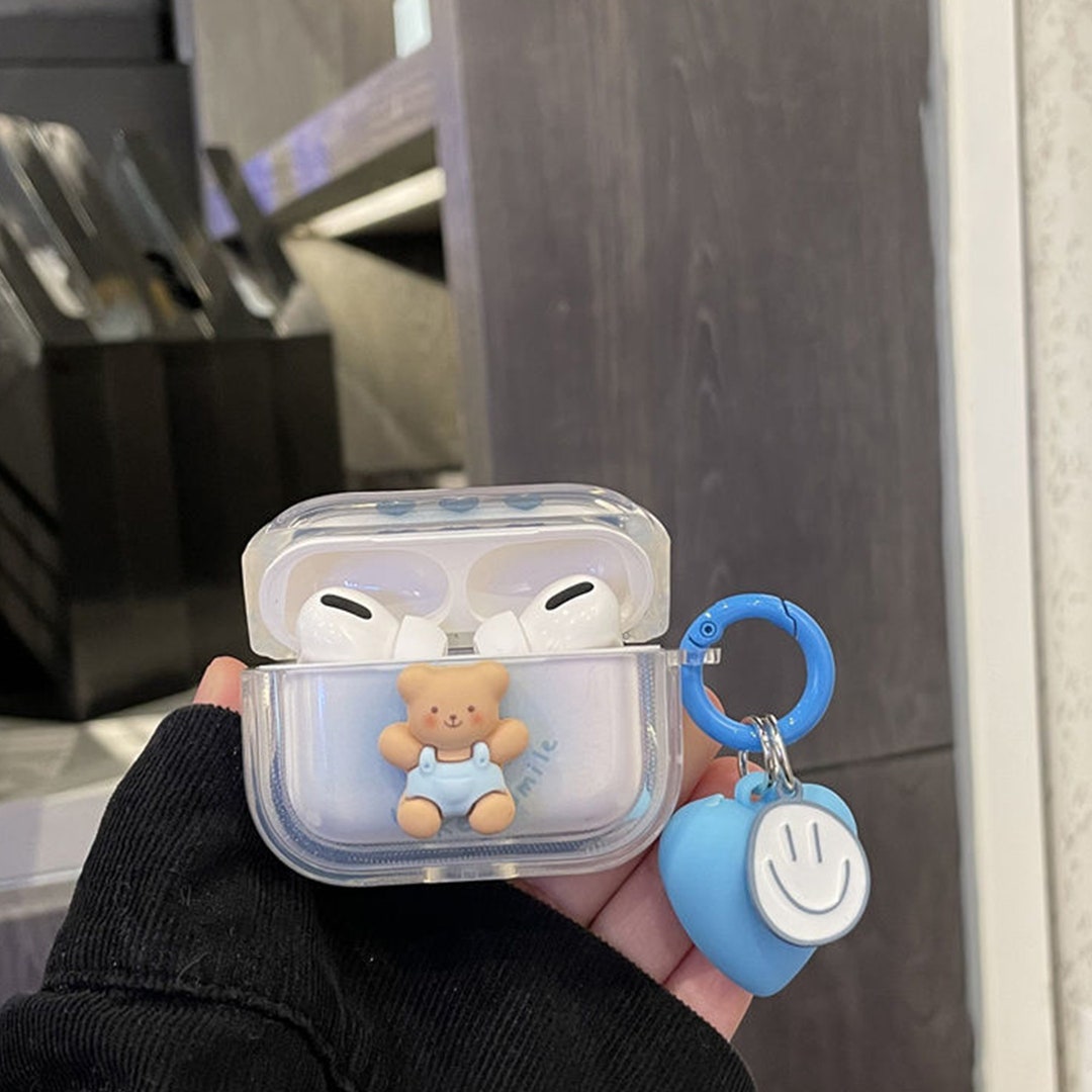 Cute Cartoon Cookie Bear Apple Earphone Case, Airpods1/2 Earphone Case ...