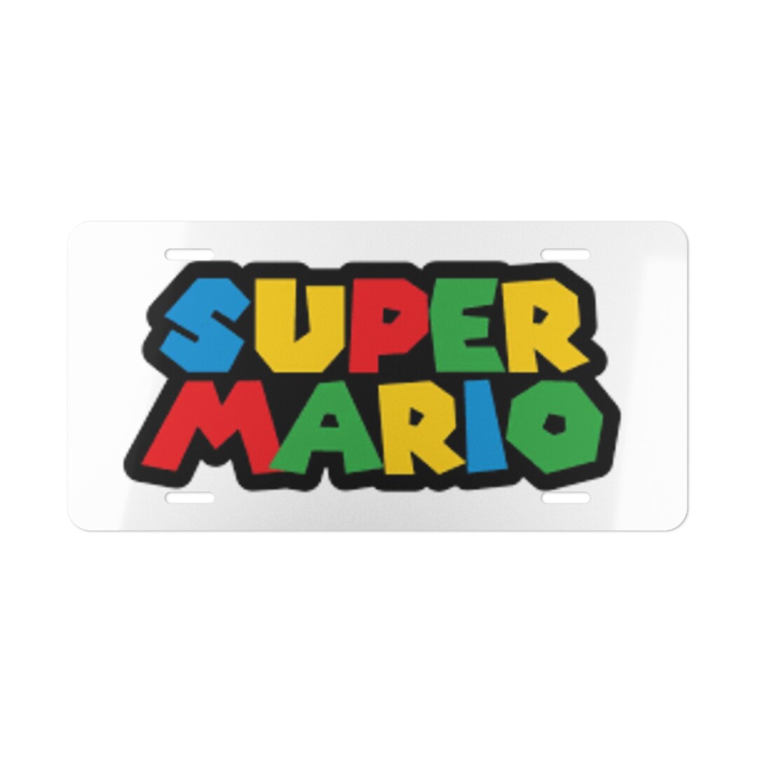 Mario Plate - Etsy