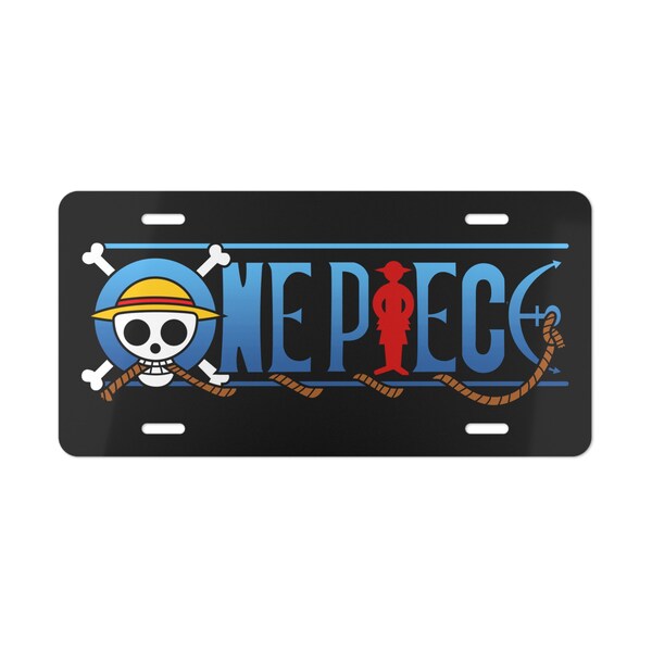 One Piece Car License Plate - Etsy