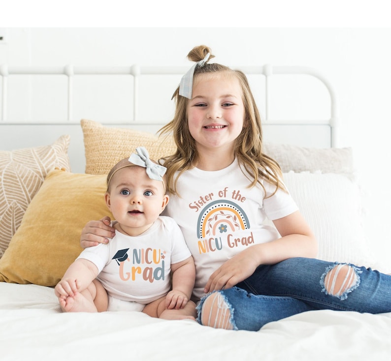 NICU Graduation Family Shirts, Shirts for NICU Siblings Brother and ...