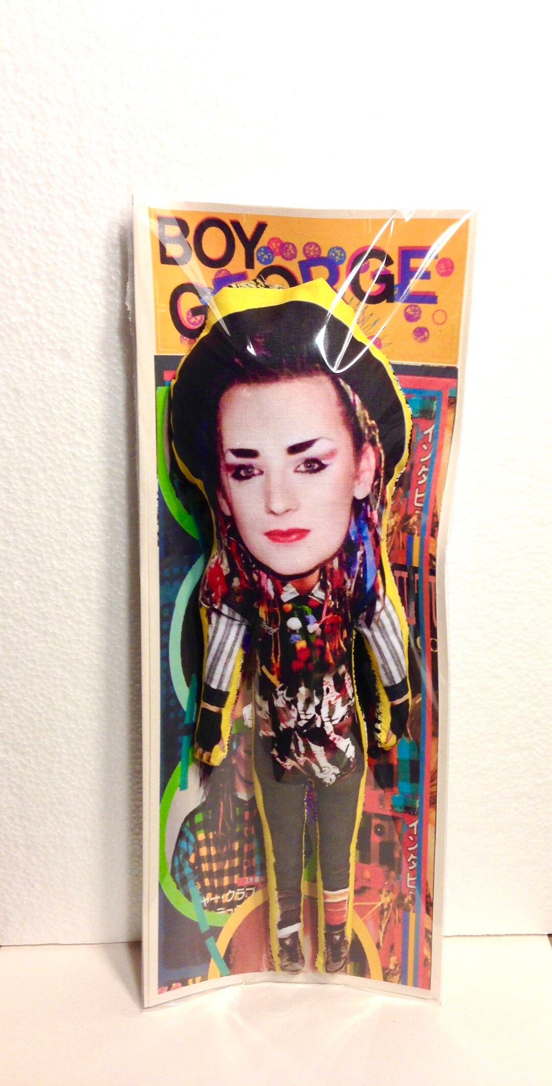 Stuffedstars: Handcrafted Boy George Doll Unique Cotton Collectibles - Etsy