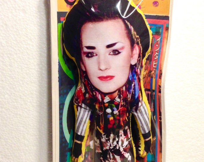 Stuffedstars: Handcrafted Boy George Doll Unique Cotton Collectibles - Etsy