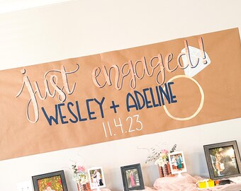 Hand Painted Custom Party Banner Painted Banner Paper Banner Birthday ...