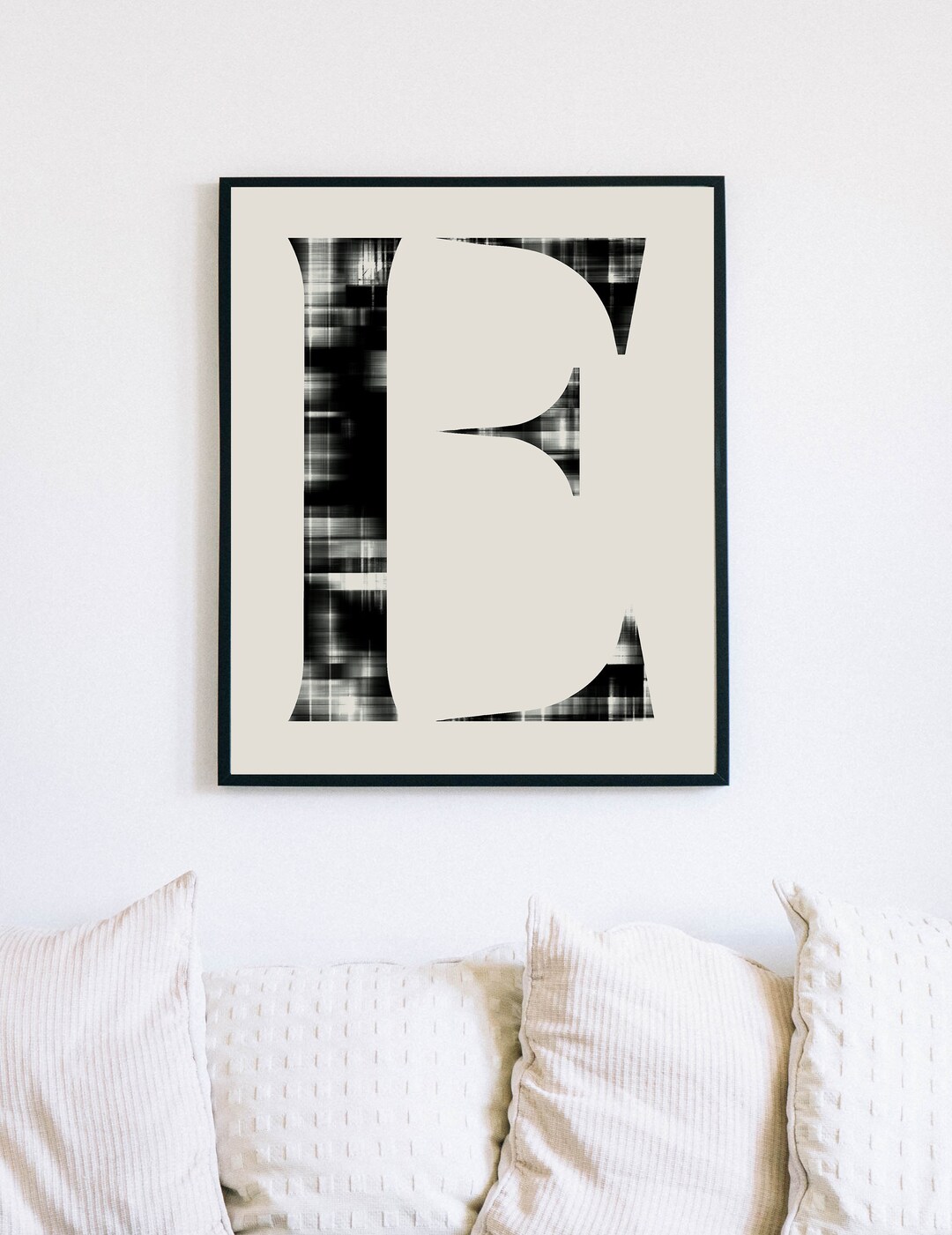 Neutral Letter E Digital Download Print - Etsy