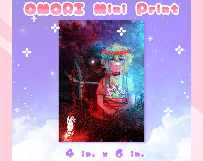 OMORI Mini Print | Chain of Thorns - Etsy