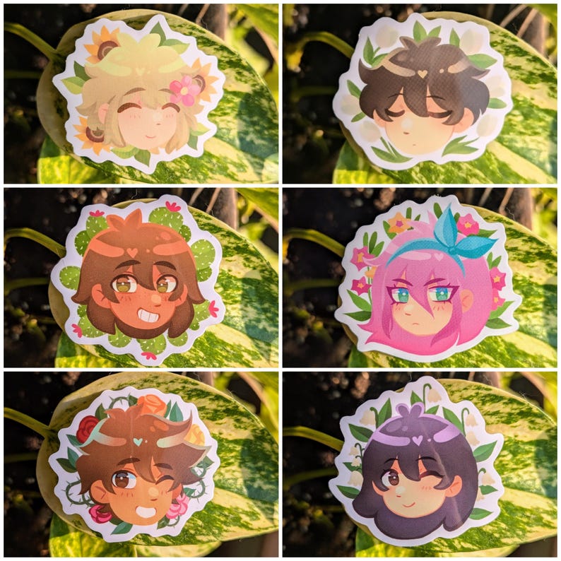 OMORI Stickers | Sunny | Basil | Mari | Hero | Kel | Aubrey - Etsy