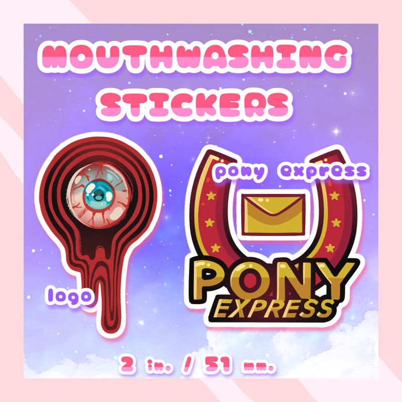 Pony Express Mouthwashing - Etsy