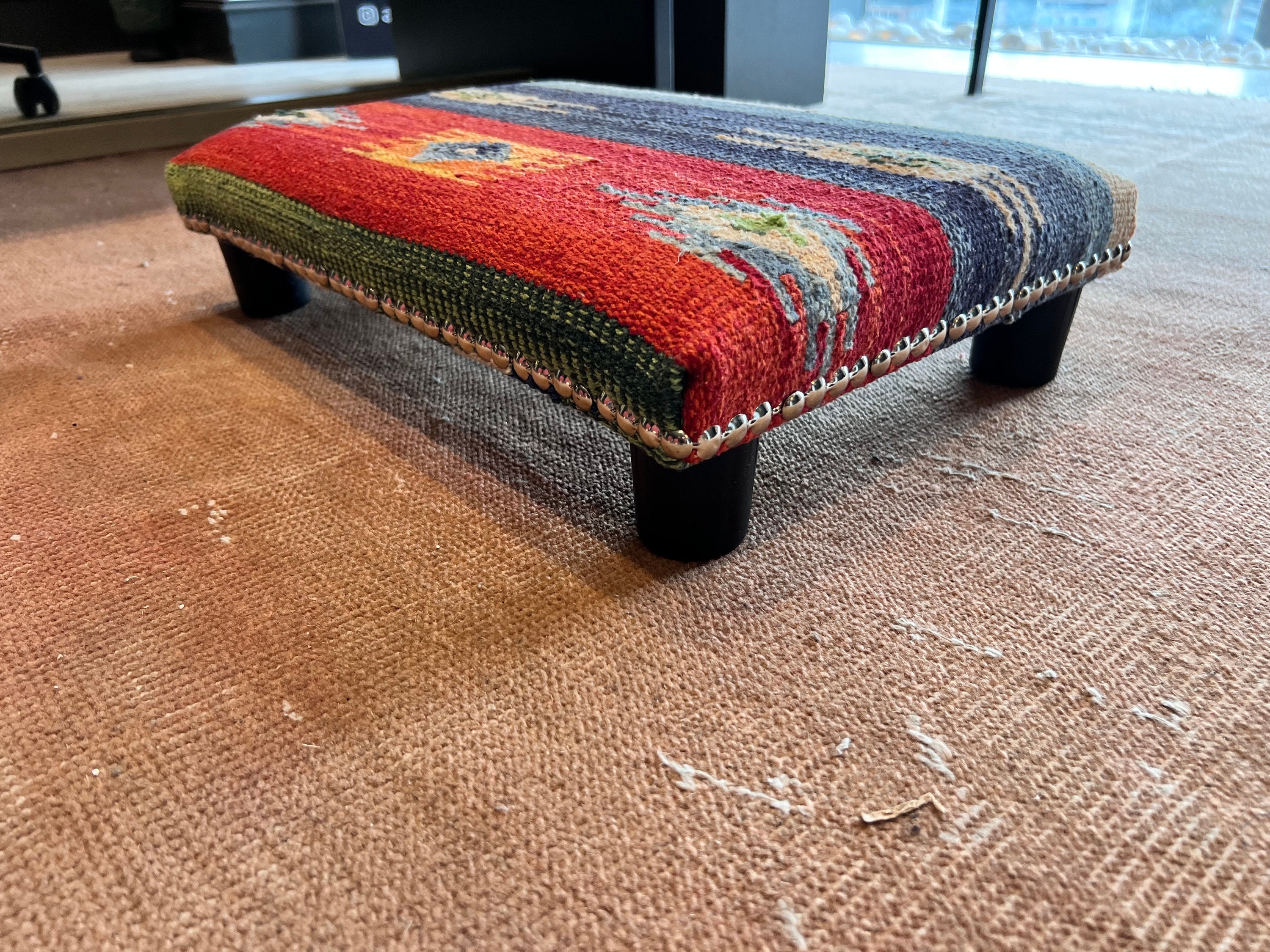 Bed Step Stool Office Gifts Bespoke Footstool Handmade Footstool Pet ...