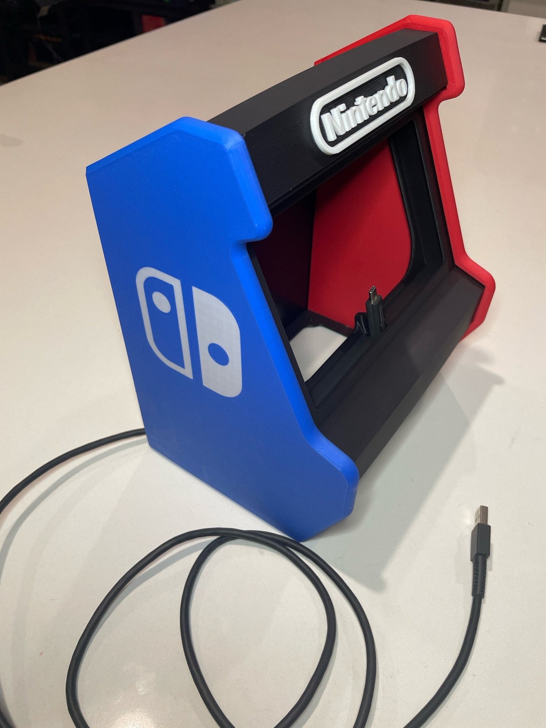 Nintendo Switch Retro Arcade Stand Cabinet Display Portable With ...