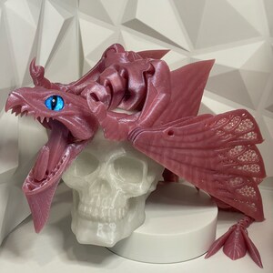 Biting Ikran Avatar Banshee Dragon Articulated Glass Eyes - Etsy