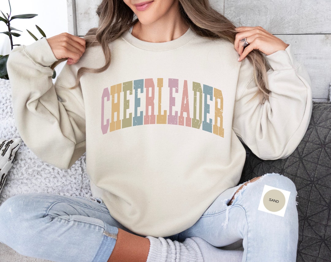 Cheerleader Sweatshirt Cheerleader Crewneck Cheerleader Gift ...
