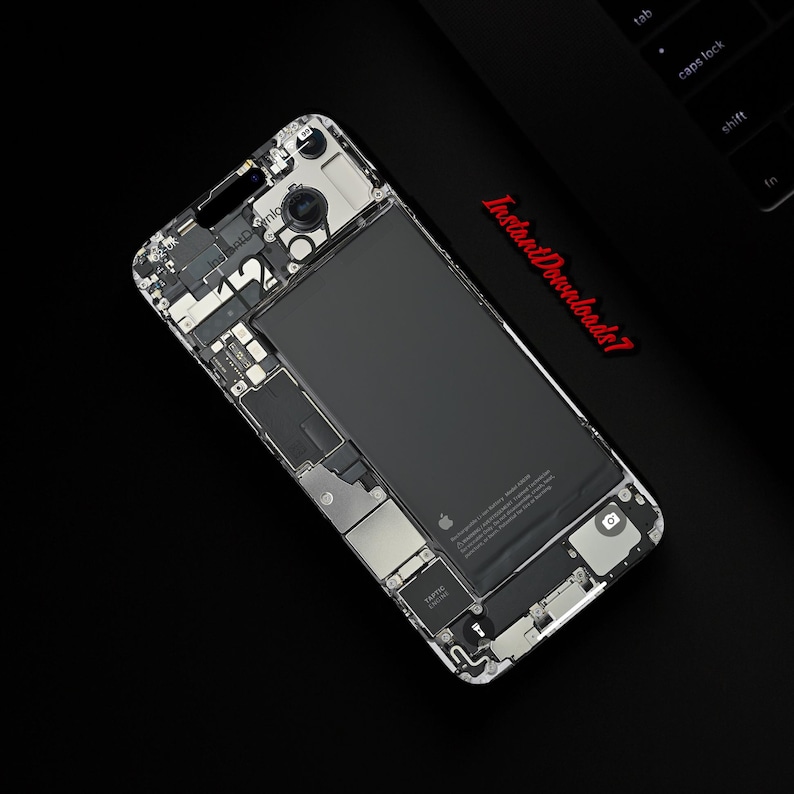 IPhone 15 Plus Real Internal Structure iPhone Wallpaper | Mobile Phone ...