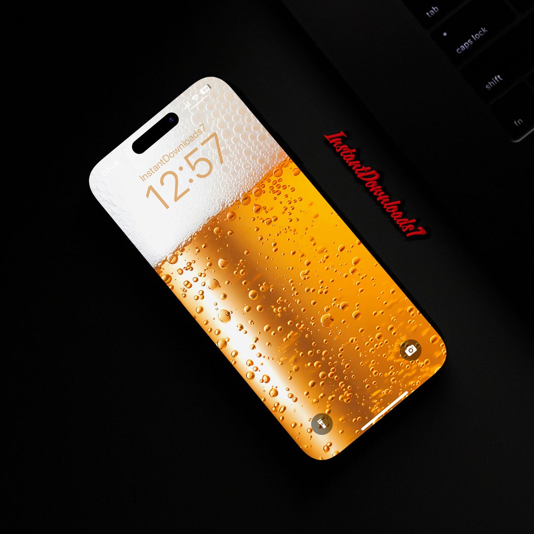 Beer Pint iPhone Lockscreen Wallpaper | Mobile Phone Wallpaper | Ios ...