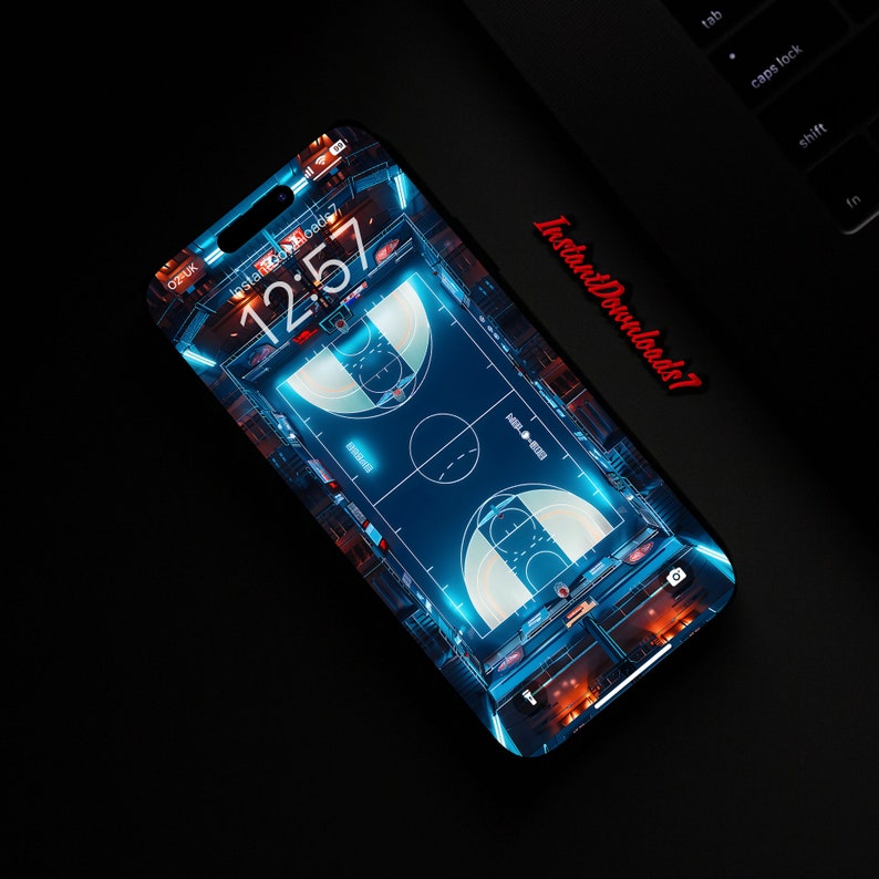 Futuristic NBA Basketball iPhone Lockscreen Wallpaper | Mobile Phone Wallpaper | Ios Lockscreen ...
