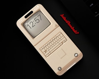 Retro Apple Macintosh PC iPhone Lockscreen Wallpaper | Mobile Phone ...