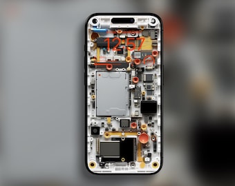 Transparent Circuit Board iPhone Wallpaper | Mobile Phone Wallpaper ...
