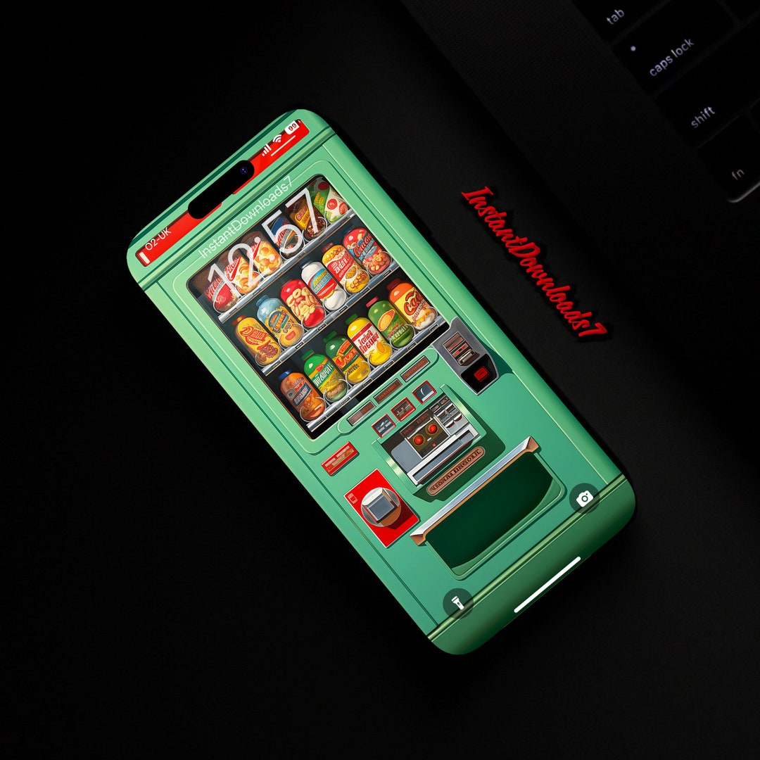 Retro Vending Machine iPhone Wallpaper iPhone Wallpaper | Lockscreen ...