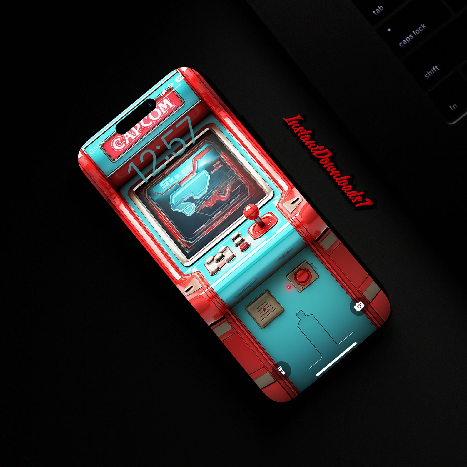 Gaming Arcade Station iPhone Wallpaper iPhone Wallpaper | Lockscreen ...
