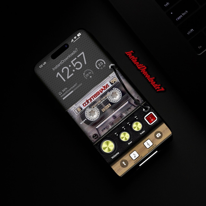 Retro Tape Player iPhone Wallpaper Mobile Phone Wallpaper Ios ...