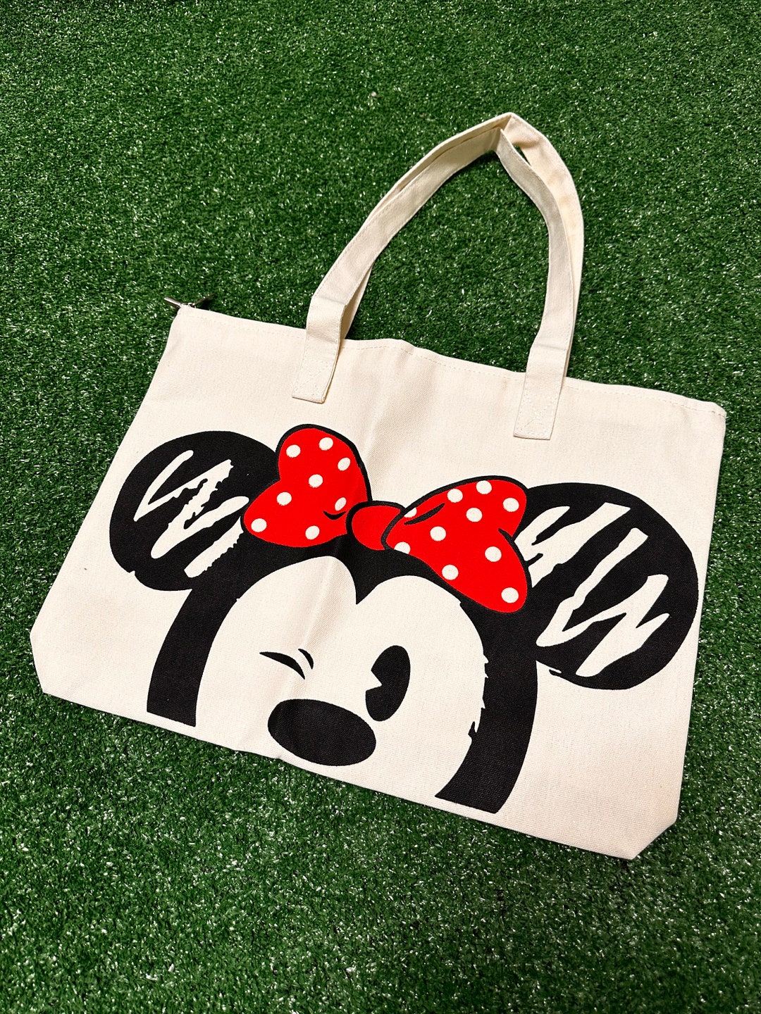 Mickey and Minnie Tote Bags - Etsy