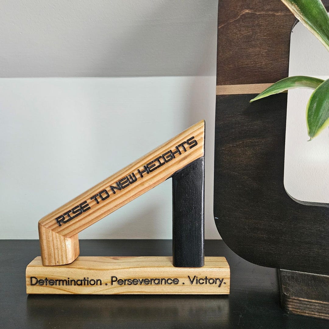Wood Desk Sign - Etsy