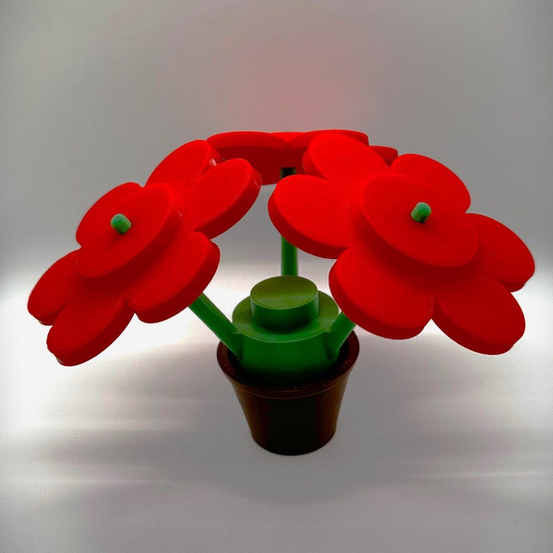 3D Printed Flowers - Etsy