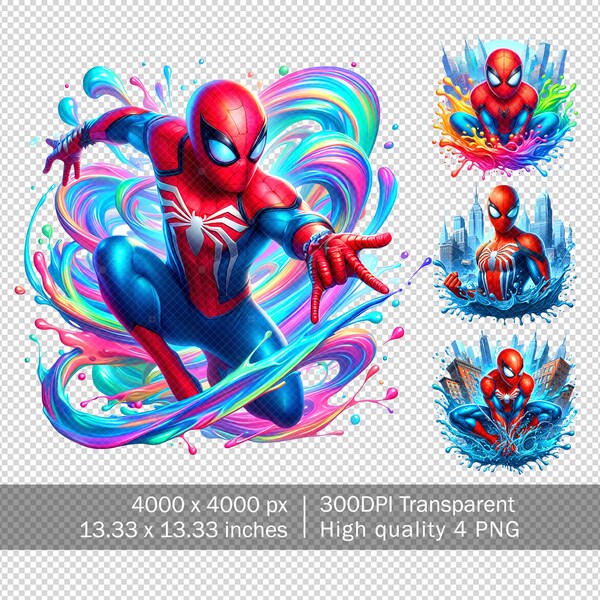 Spiderman Design Png - Etsy