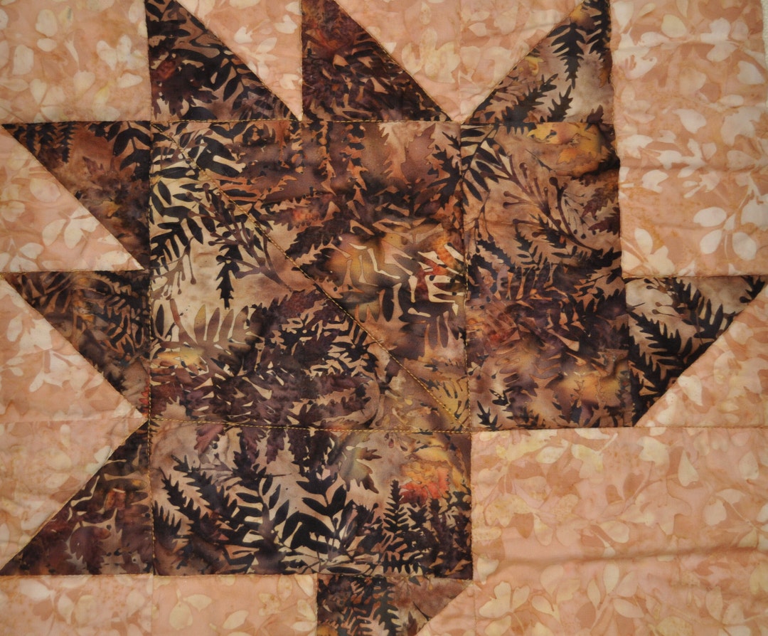 Batik Fall Leaves Table Runner - Etsy