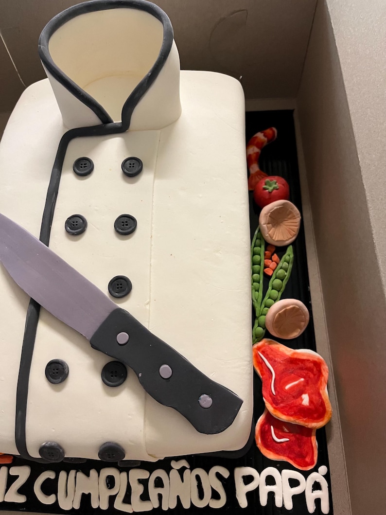 Chef Cake Fondant Toppers - Etsy