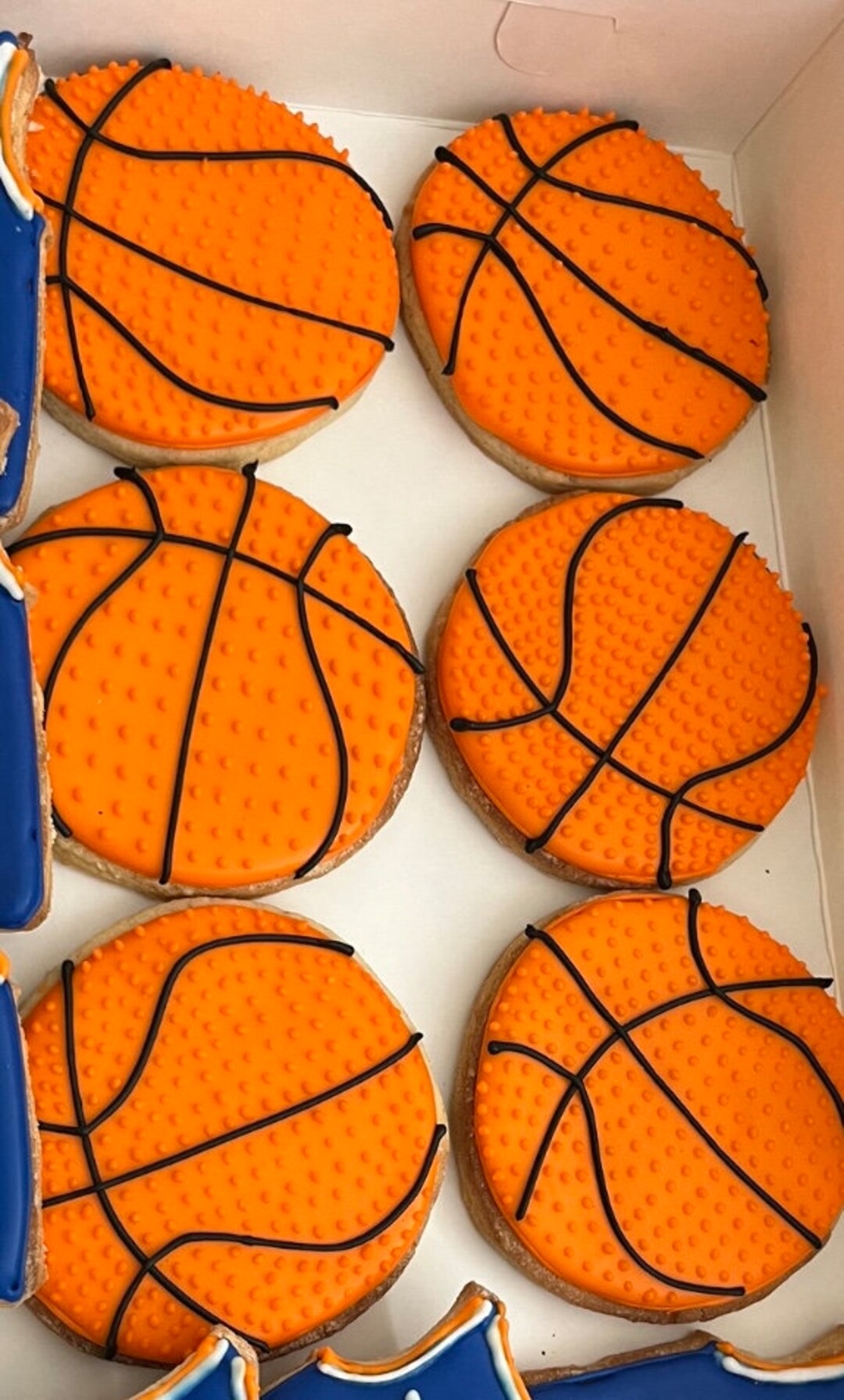 Basketball Sugar Cookies - Etsy