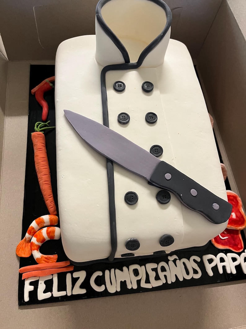 Chef Cake Fondant Toppers - Etsy