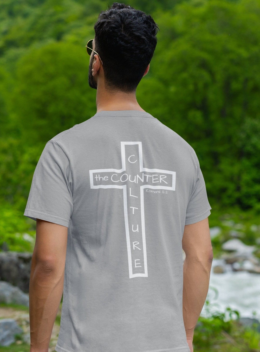 The Counter Culture Shirt Romans 12:2 Scripture Shirt Cross Shirt ...