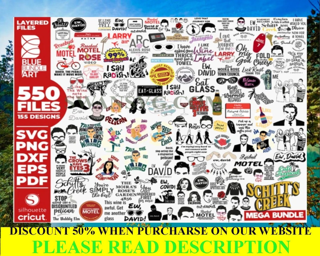 550 Files Ew David Bundle Svg, Movies Svg, David Rose Svg, Tv Show Svg, Schitts Creek Svg - Etsy