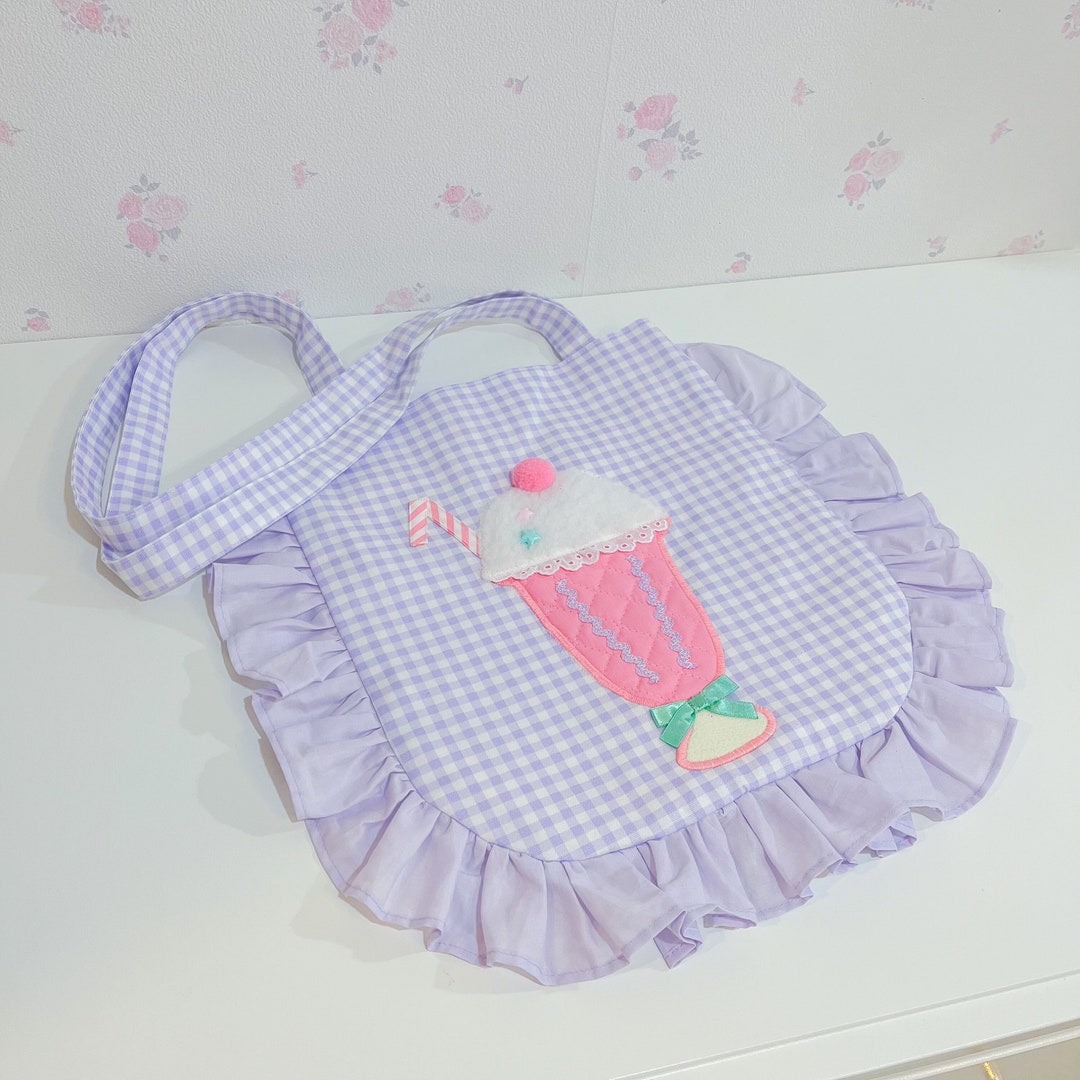Cream Soda Frill Bag Diner Shake Purple - Etsy