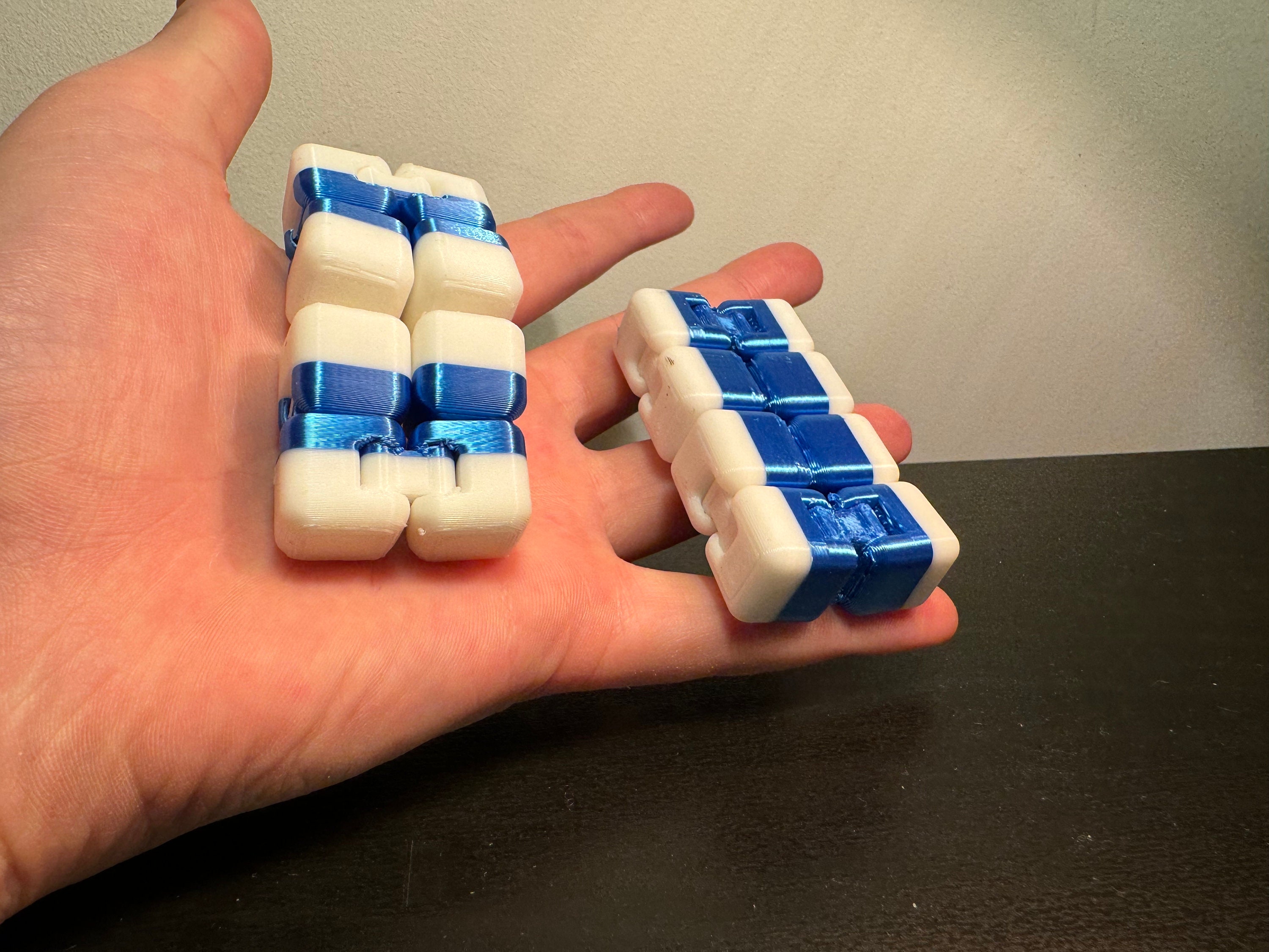 Infinity Cube SHINY Blue - Etsy