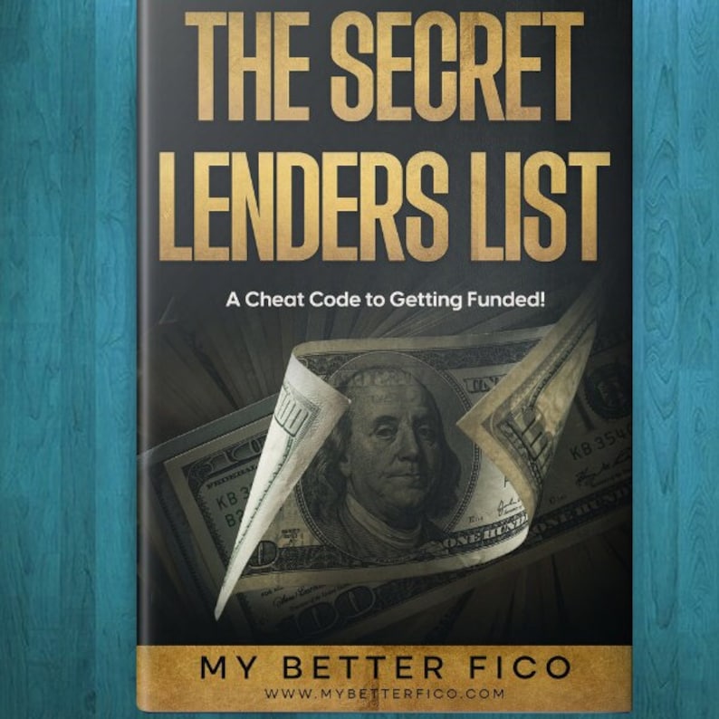 The Secret Lenders List - Etsy
