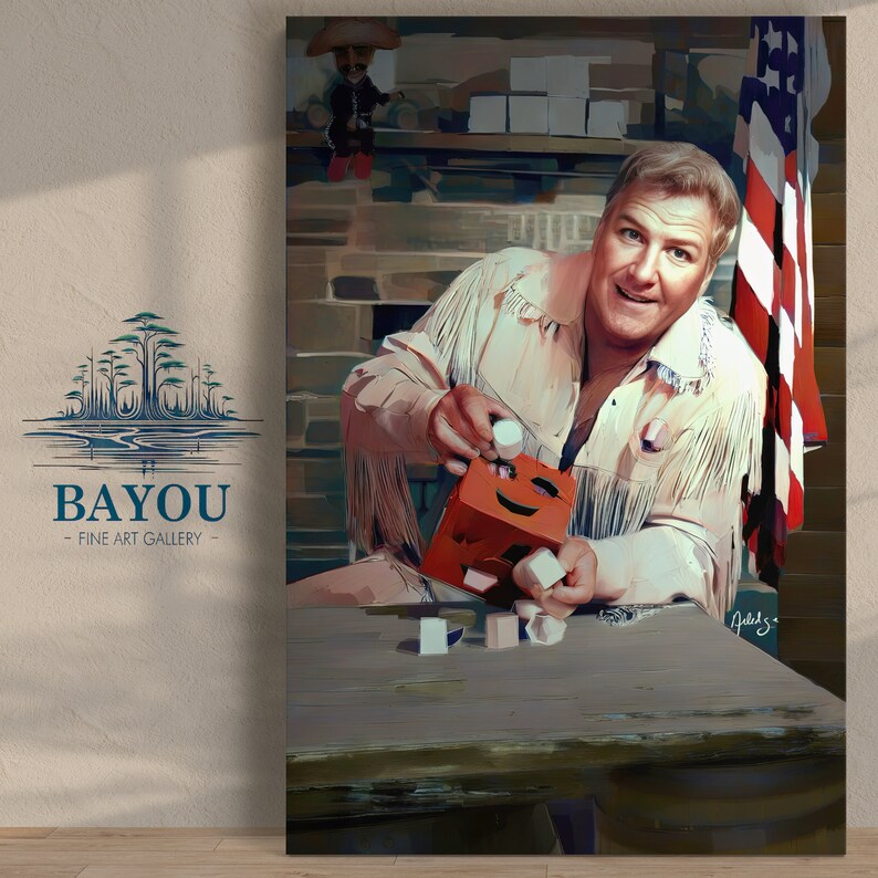 Buckskin Bill Black in His Storyland Cabin, Children's Television 1955 ...