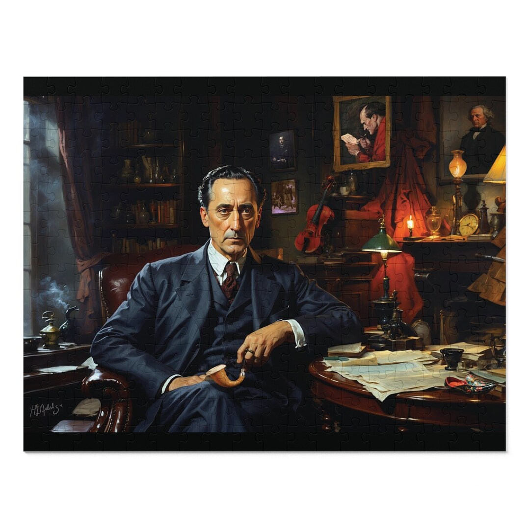 Sherlock Holmes Jigsaw Puzzle 1000-pieces - Etsy