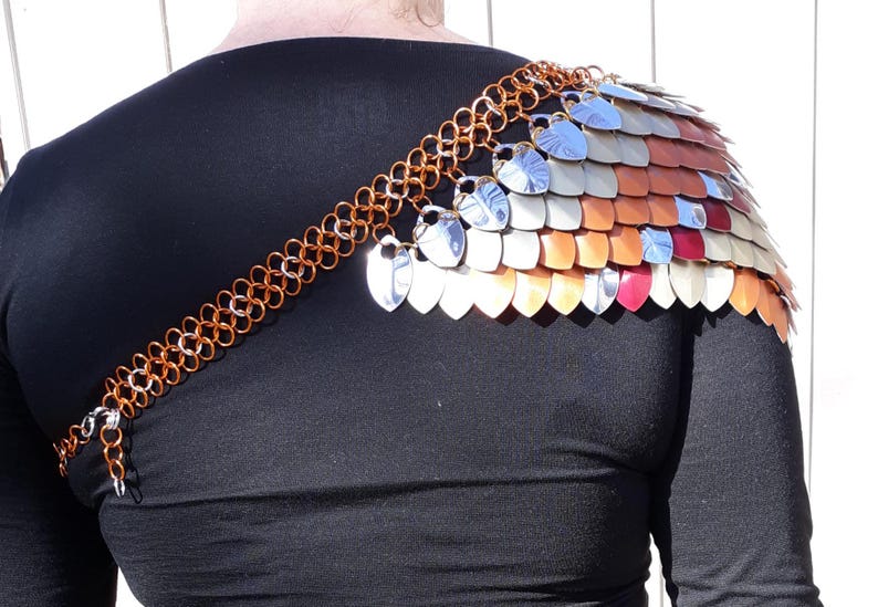 Chainmail and Scalemail Large Sash - Etsy