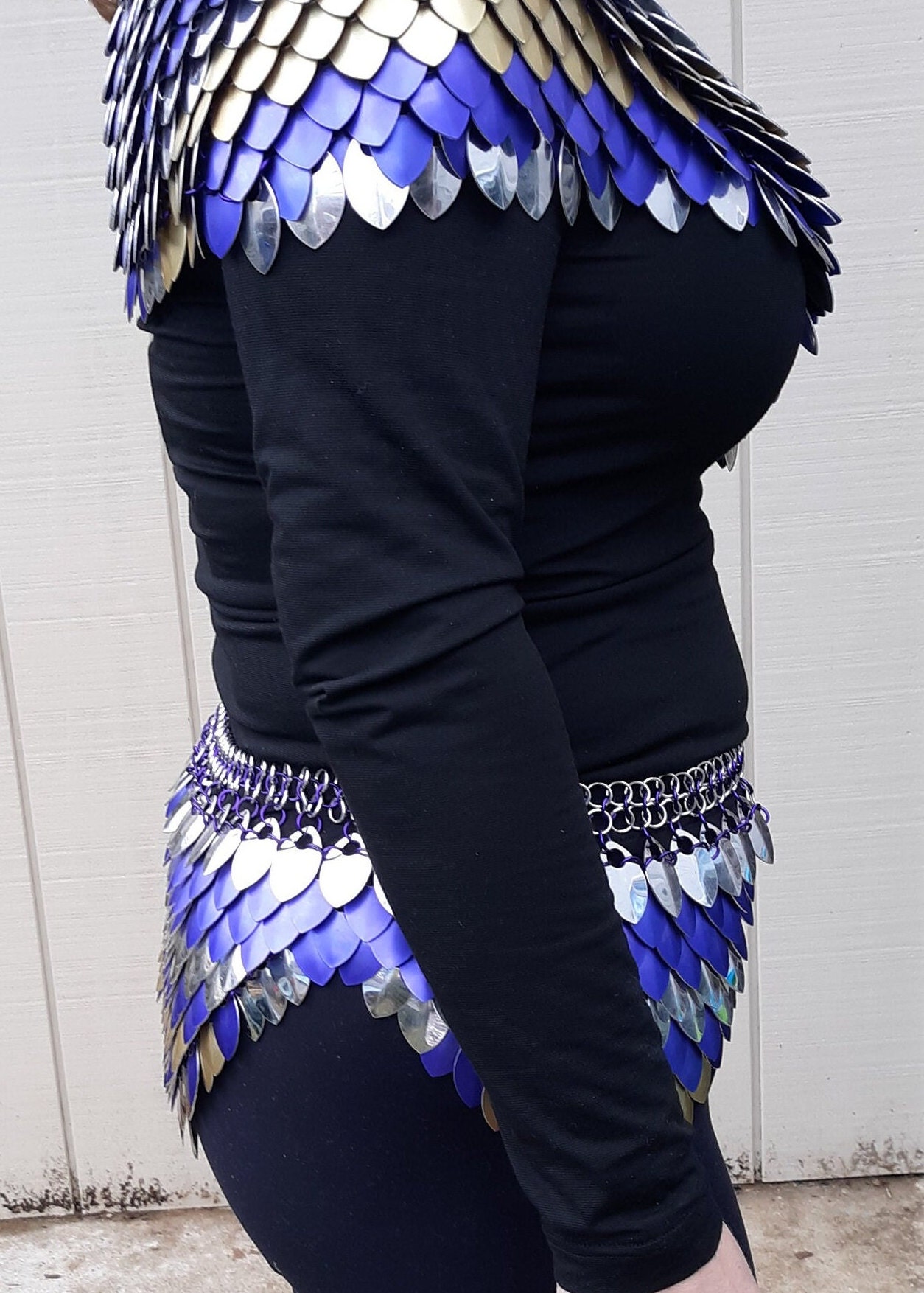 Chainmail and Scalemail Hip Armour - Etsy