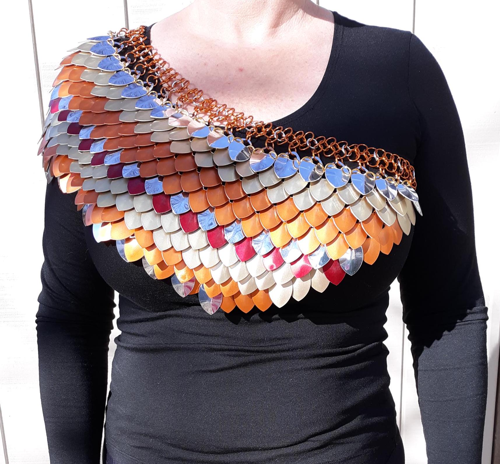 Chainmail and Scalemail Large Sash - Etsy