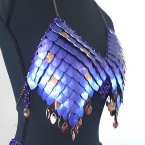 Hebe Chainmail Bra Armor Scalemail Bikini Armor Dragon Scale Bikini ...