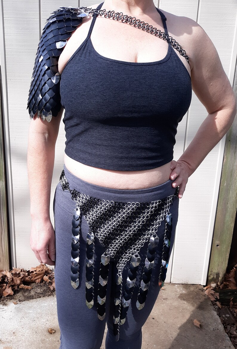 Chainmail and Scalemail Loincloth Armor - Etsy