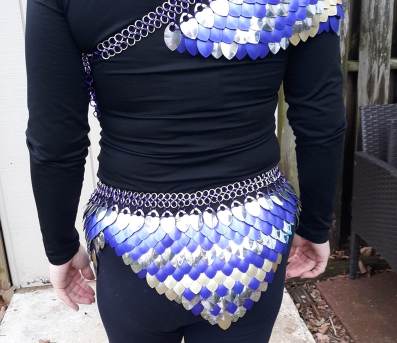 Chainmail and Scalemail Hip Armour - Etsy