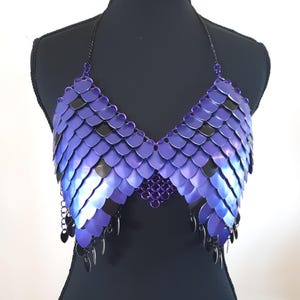 Hebe Chainmail Bra Armor Scalemail Bikini Armor Dragon Scale Bikini ...