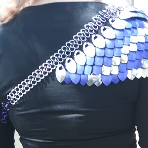 Chainmail and Scalemail Large Sash - Etsy