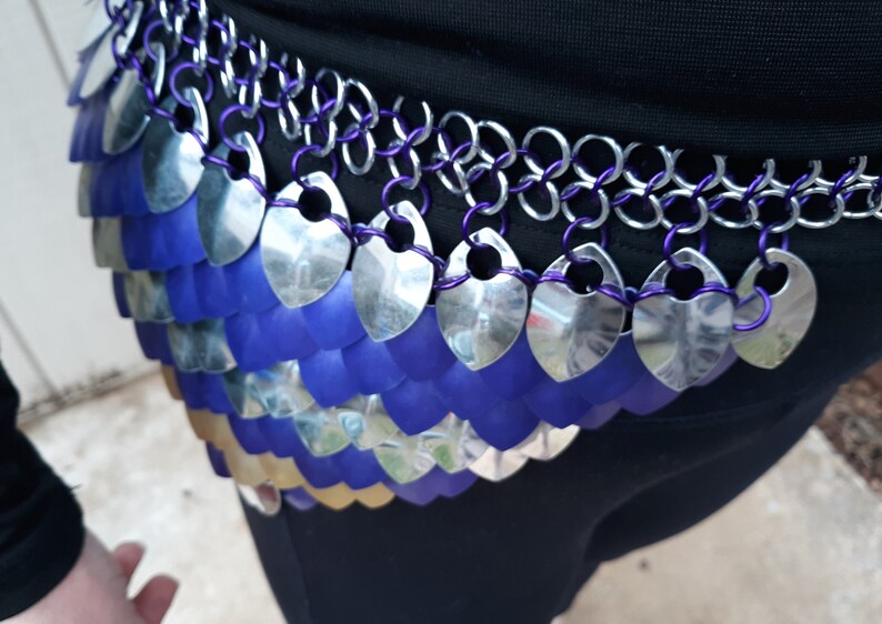 Chainmail and Scalemail Hip Armour - Etsy