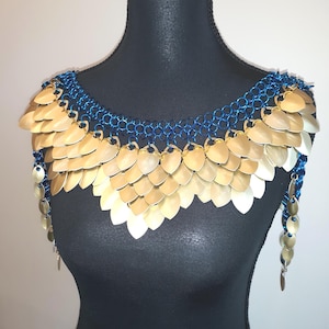 Brizo Scalemail Breastplate Scalemail Necklace Dragon Scale Breastplate ...