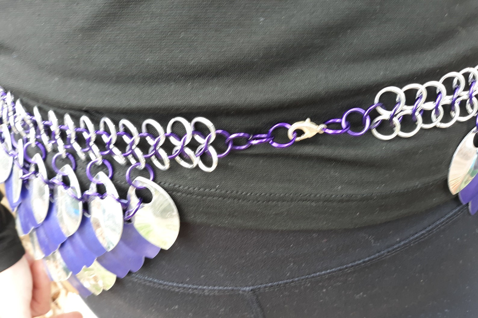 Chainmail and Scalemail Hip Armour - Etsy