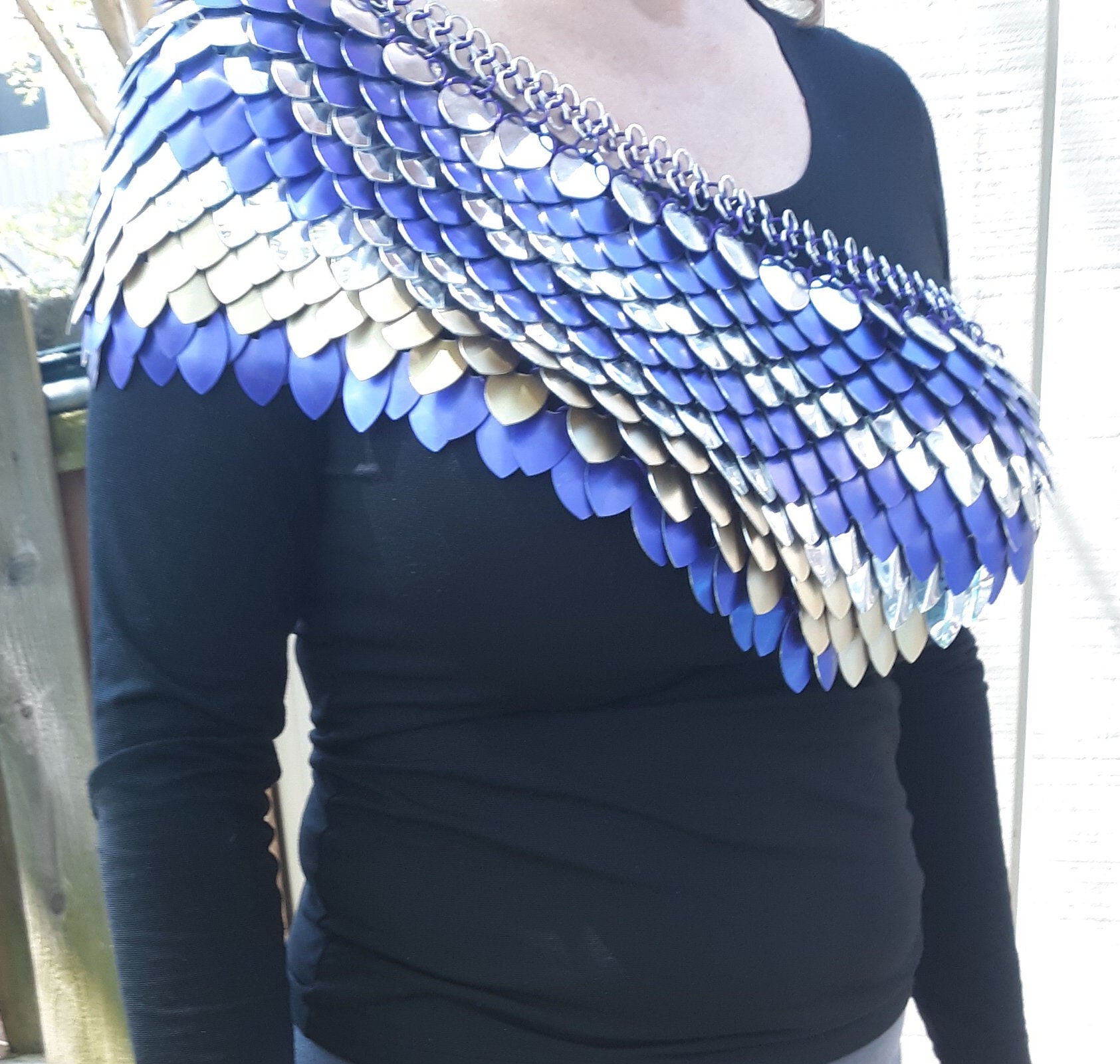 Chainmail and Scalemail Large Sash - Etsy